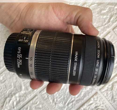 Объектив canon efs 55 250