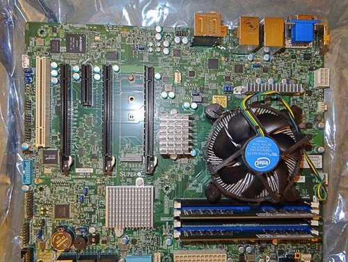 Комплект Supermicro X11SAT-F cpuE3-1220v6 ram32Gb