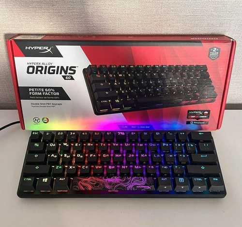 Игровая клавиатура HyperX Alloy Origins 60