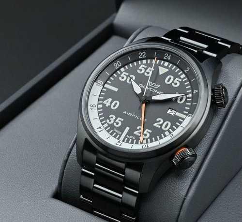 Часы Glycine Airpilot GMT Швейцария новые