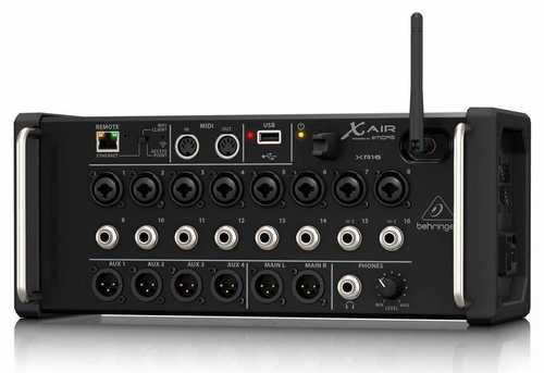 Behringer XR16 цифровой рэковый микшер 16 каналов