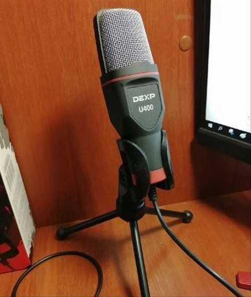 Конденсаторный микрофон dexp U400