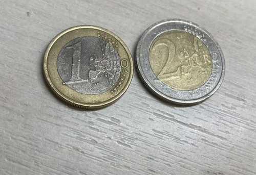 Монеты евро, евроценты