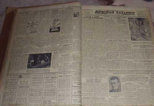 Подшивка газет красная татария за 1938 Г 71 номер