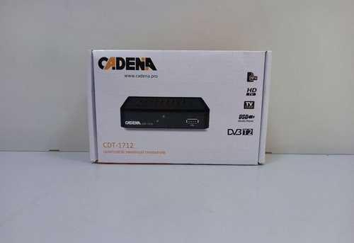 Приемник телевизионный DVB-T2 Cadena CDT-1712