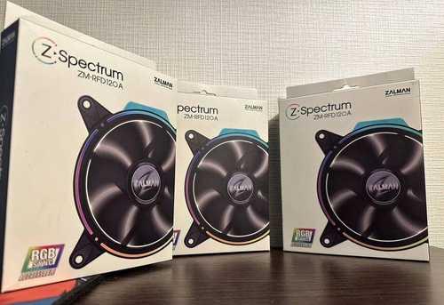 Кулеры Zalman Spectrum 120mm RGB 3шт