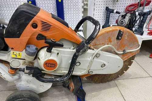 Бензорез Stihl ts 800 с телегой