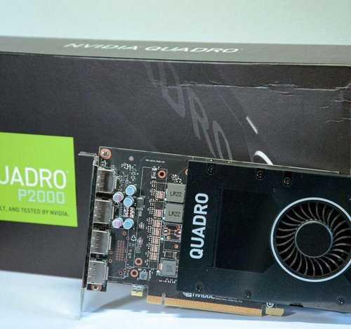 Видеокарта Nvidia Quadro P2000 5Gb