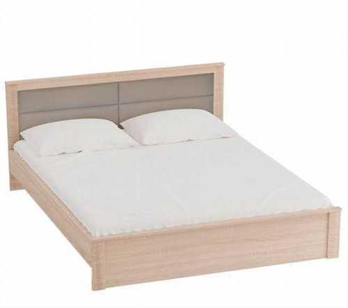 Кровать двуспальная Элана 1800 дуб сонома