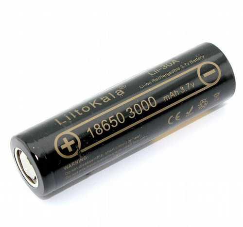 Аккумулятор 18650 Li-Ion LiitoKala Lii-30A 3000mAh