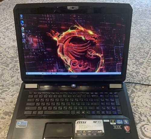 MSI GT70 17.3” i7/12GB/SSD256+HDD750/GTX870