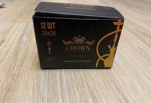 Уголь для кальяна кокосовый crown