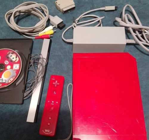 Nintendo Wii red