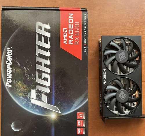 Видеокарта PowerColor AMD Radeon RX 6600 Fighter