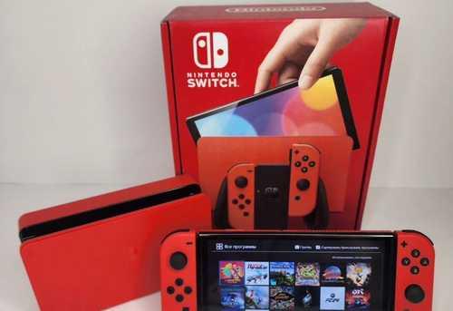 Nintendo switch oled Чип +100000 игр Новый