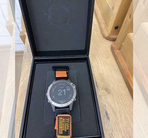 Garmin fenix 6 pro sapphire titanium