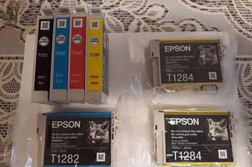 Картриджи для epson T1282, T1284