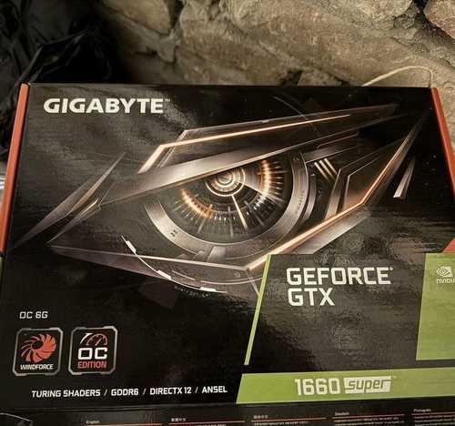 Видеокарта GeForce GTX 1660 super