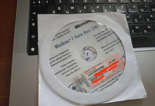 Microsoft Windows 7 Home Basic (EM) Лицензия