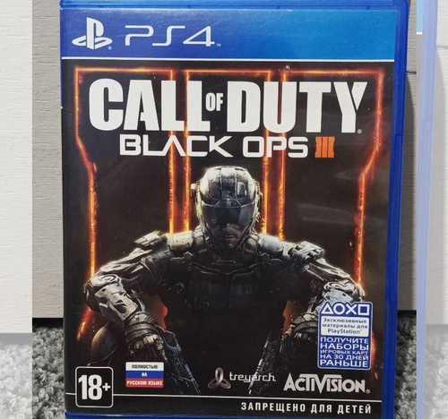 Игра на ps4 call of duty black ops III