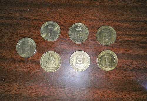 Юбилейные монеты 10р