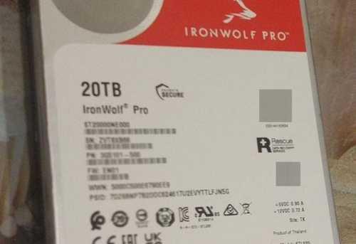 Жесткий диск Seagate IronWolf Pro 20 TB