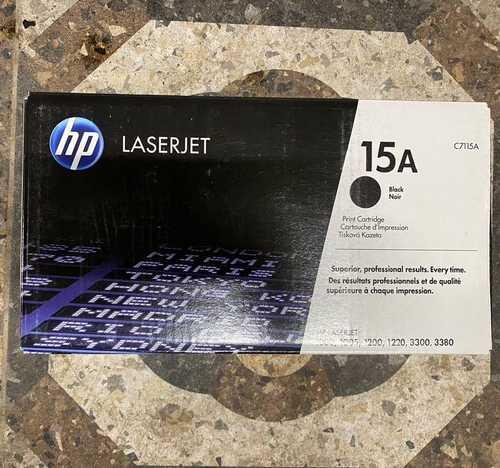 Оригинальный картридж HP C7115A №15A