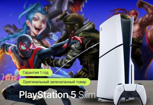 Sony Playstation 5 Slim с дисководом + 700 игр