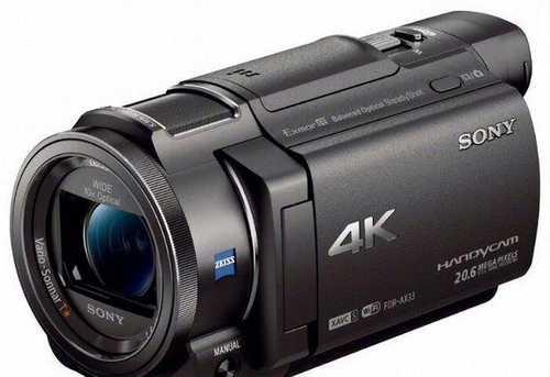 Цифровая видеокамера Sony FDR-AX33 4K