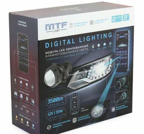 Светодиодные линзы MTF Light Digital Lighting 3 30