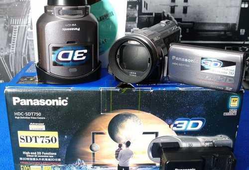 3D Panasonic HDR-SDT750 и HDC-TM700 с коробками