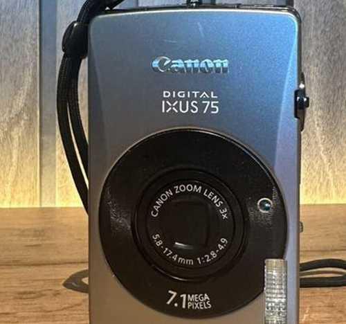 Canon digital ixus 75