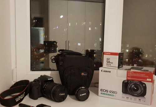 Canon EOS 650d kit 18-135 mm