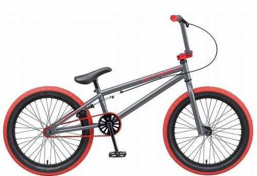 Велосипед TechTeam Mack 20" BMX серый