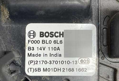 Генератор на ладу гранту фл, калина 2