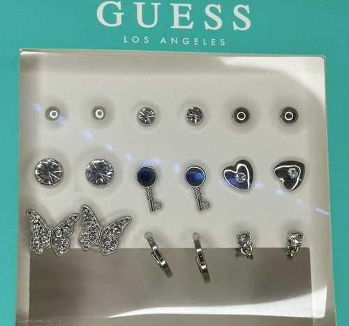 Серьги guess оригинал набор