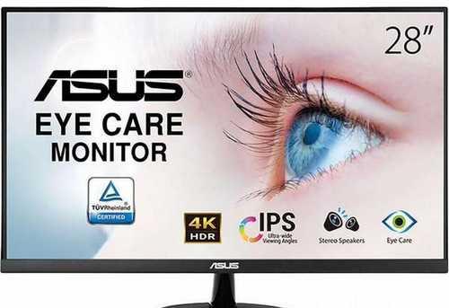 4K IPS HDR Монитор Asus vp289q чек Гарантия Новый