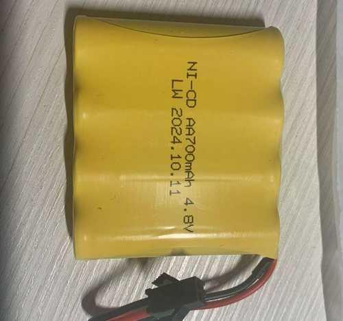 Аккумулятор Ni-Cd 4.8V 700 mAh разъем SM