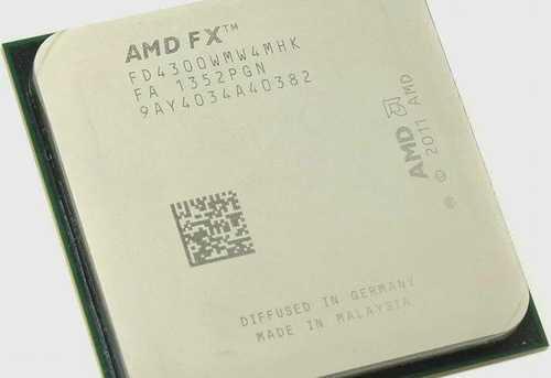 Процессор AMD FX 4300 + кулер DeepCool Gammaxx 300
