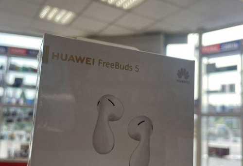 Новые беспроводные Huawei FreeBuds 5 /белые
