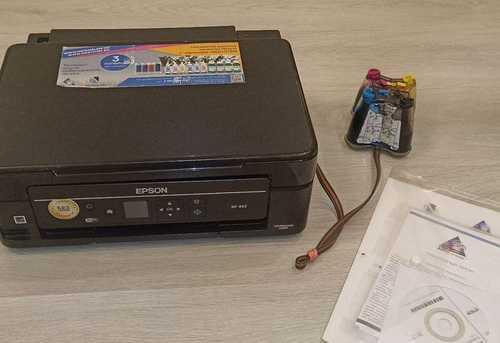 Цветной принтер epson xp 342