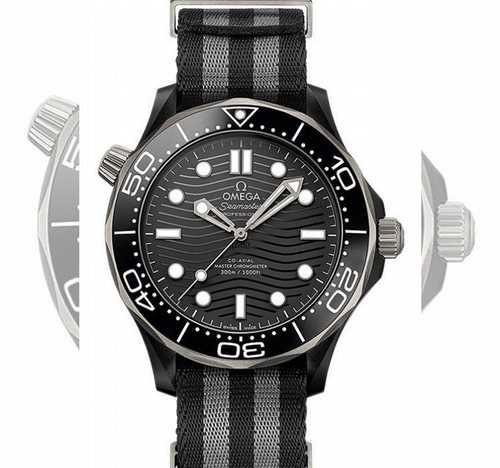 Часы Omega Seamaster Diver 300m 43,5 мм