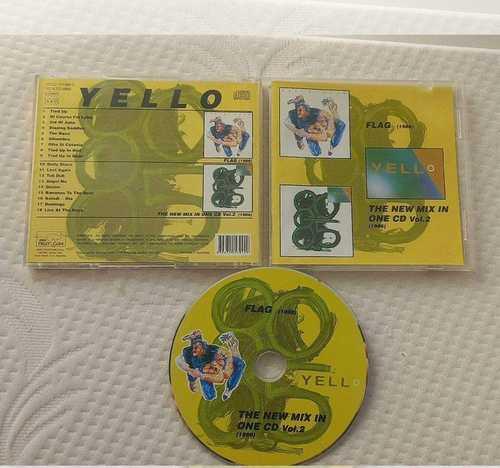 CD Yello flag the new mix in one cd vol/2