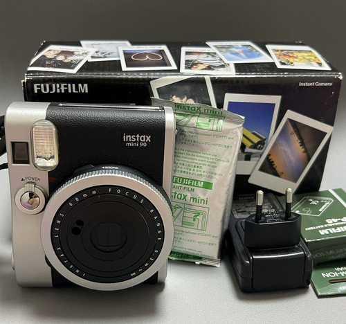 Fujifilm instax mini 90 полный комплект картриджи