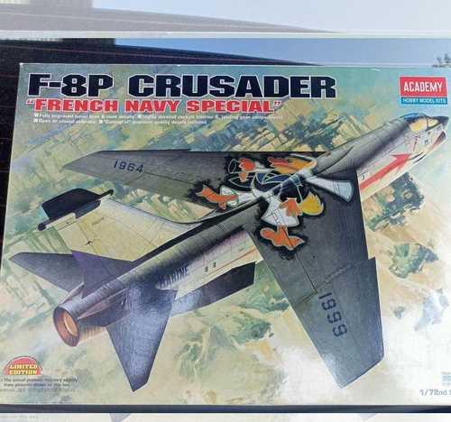 Сборная модель самолета F8P Crusader