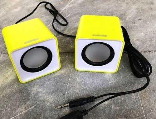 Колонки Smartbuy Mini 5Вт желтые