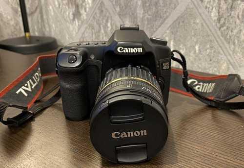 Canon EOS 40D+карта+сумка+объектив Tamron SP AF 17