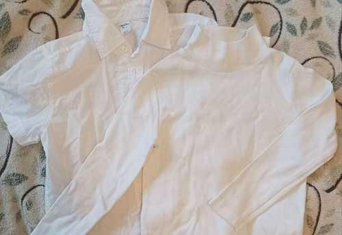 Рубашка с коротким рукавом и водолазка 116