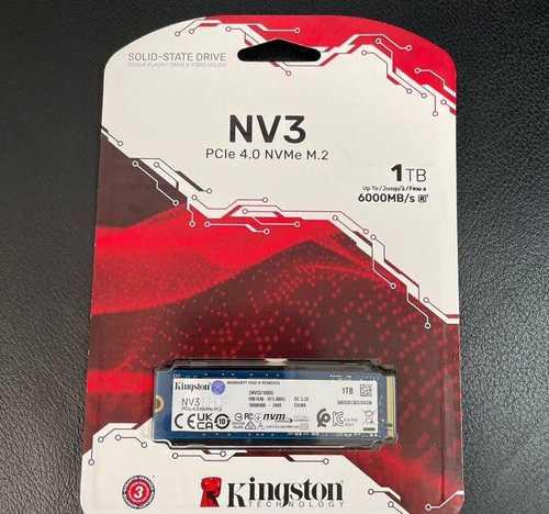 SSD M2 NVMe Kingston NV3 1TB