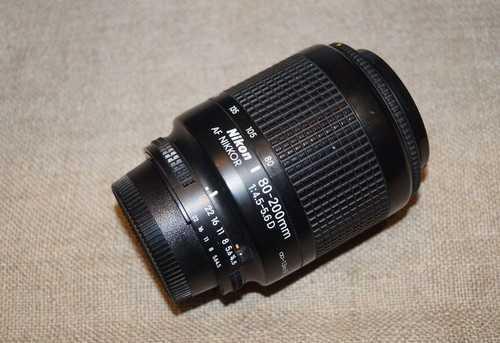 Nikon AF Nikkor 80-200mm 4.5-5.6 D Доставка